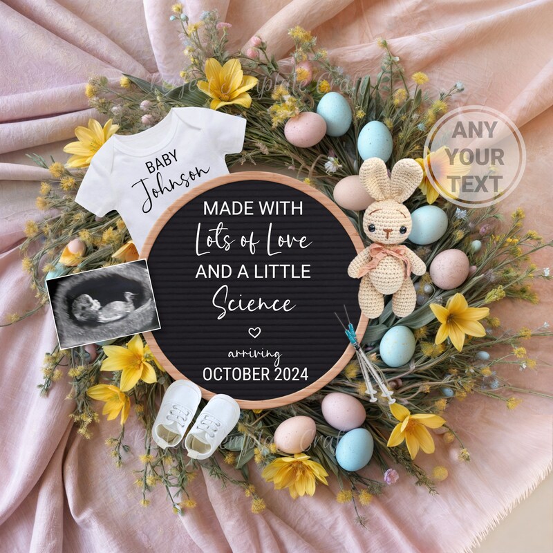 Ivf Baby Announcement - Etsy