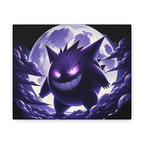 Gengar Canvas - Etsy