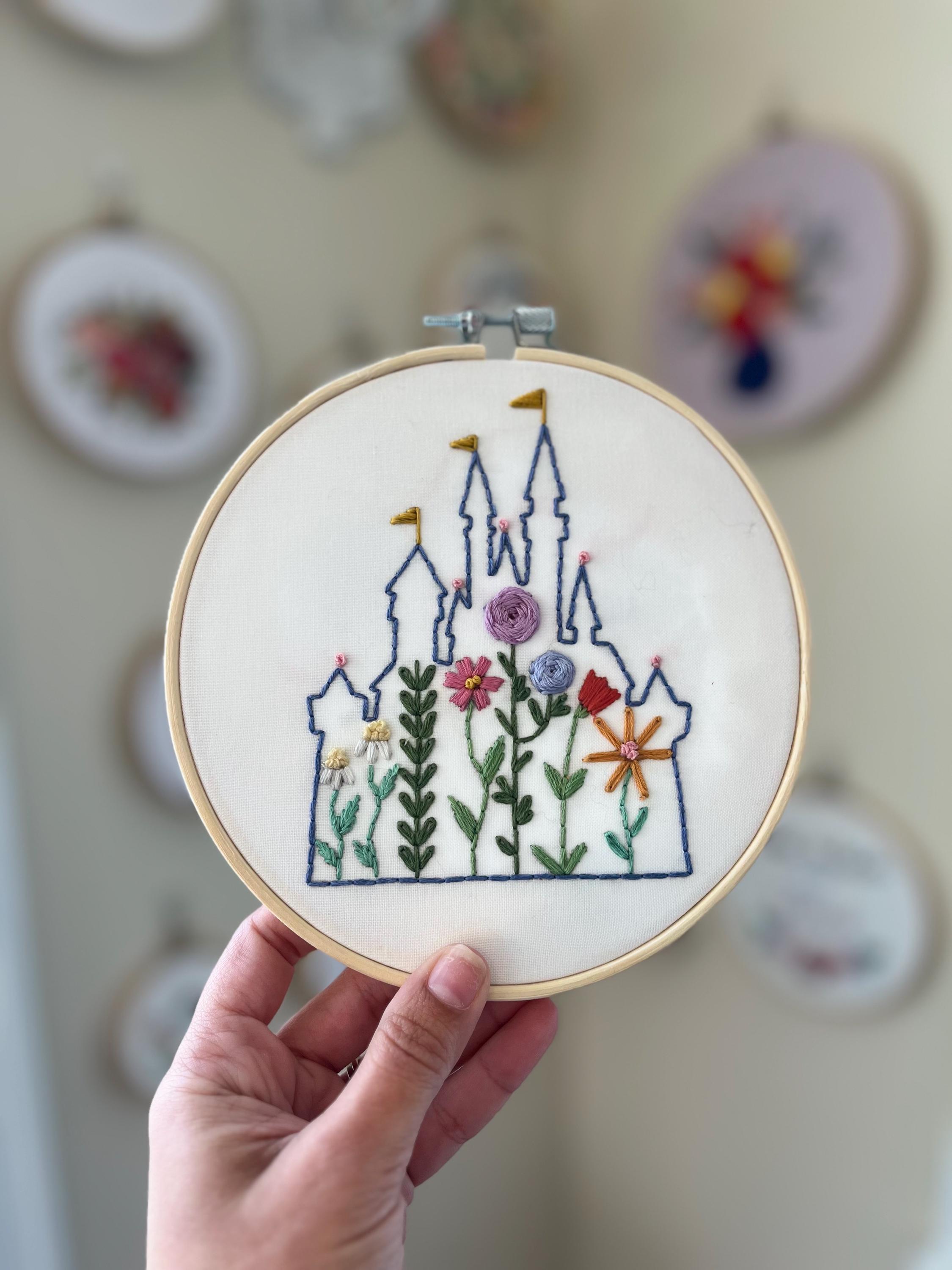 Floral Castle PDF Pattern - Etsy
