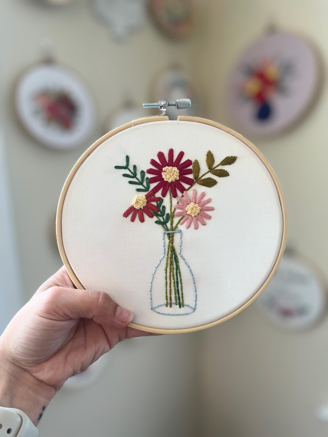 Floral Vase PDF Pattern - Etsy