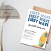 First Wave Invitation Summer First Birthday Party Surfer Birthday Party ...