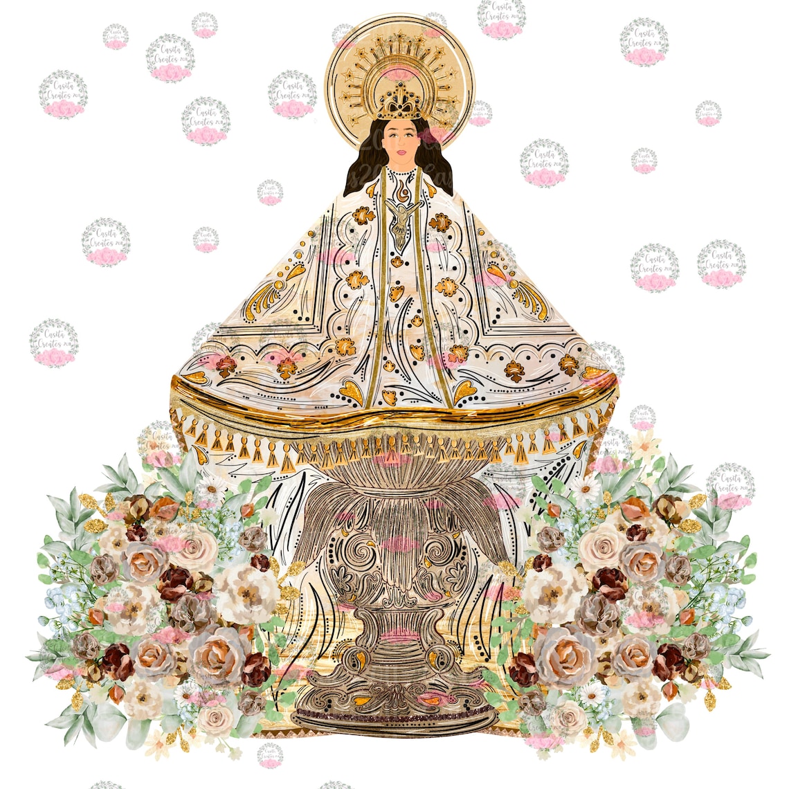 Virgen De Juquila PNG, Nuestra Senora Inmaculada Virgen De Juquila ...