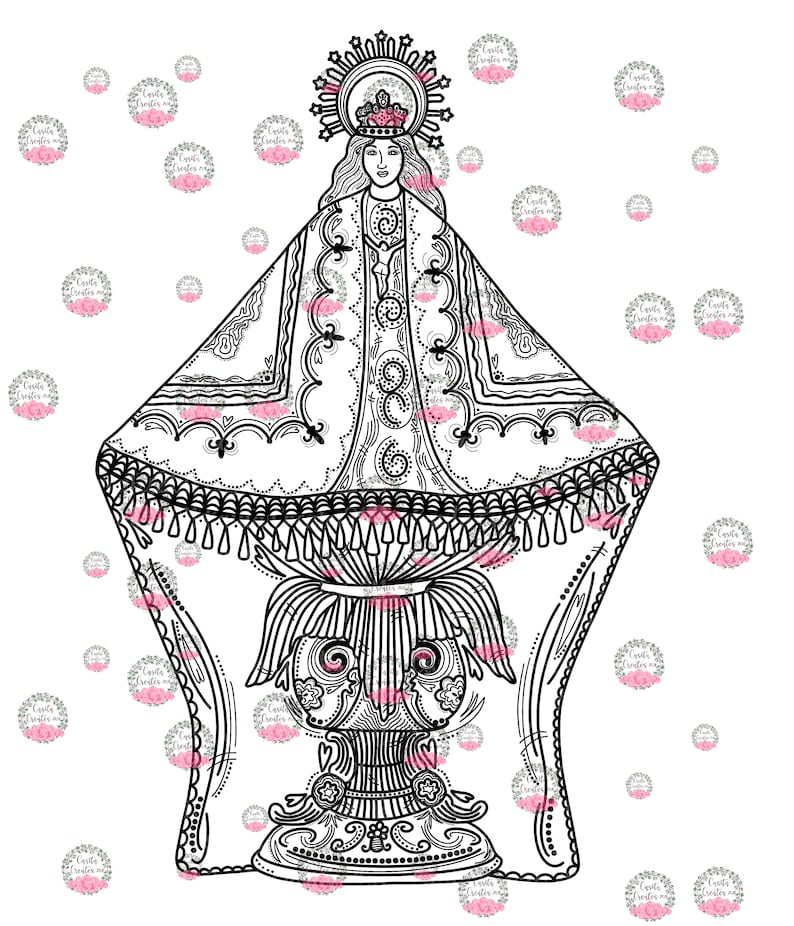 Virgen De Juquila PNG, Nuestra Senora Inmaculada Virgen De Juquila ...