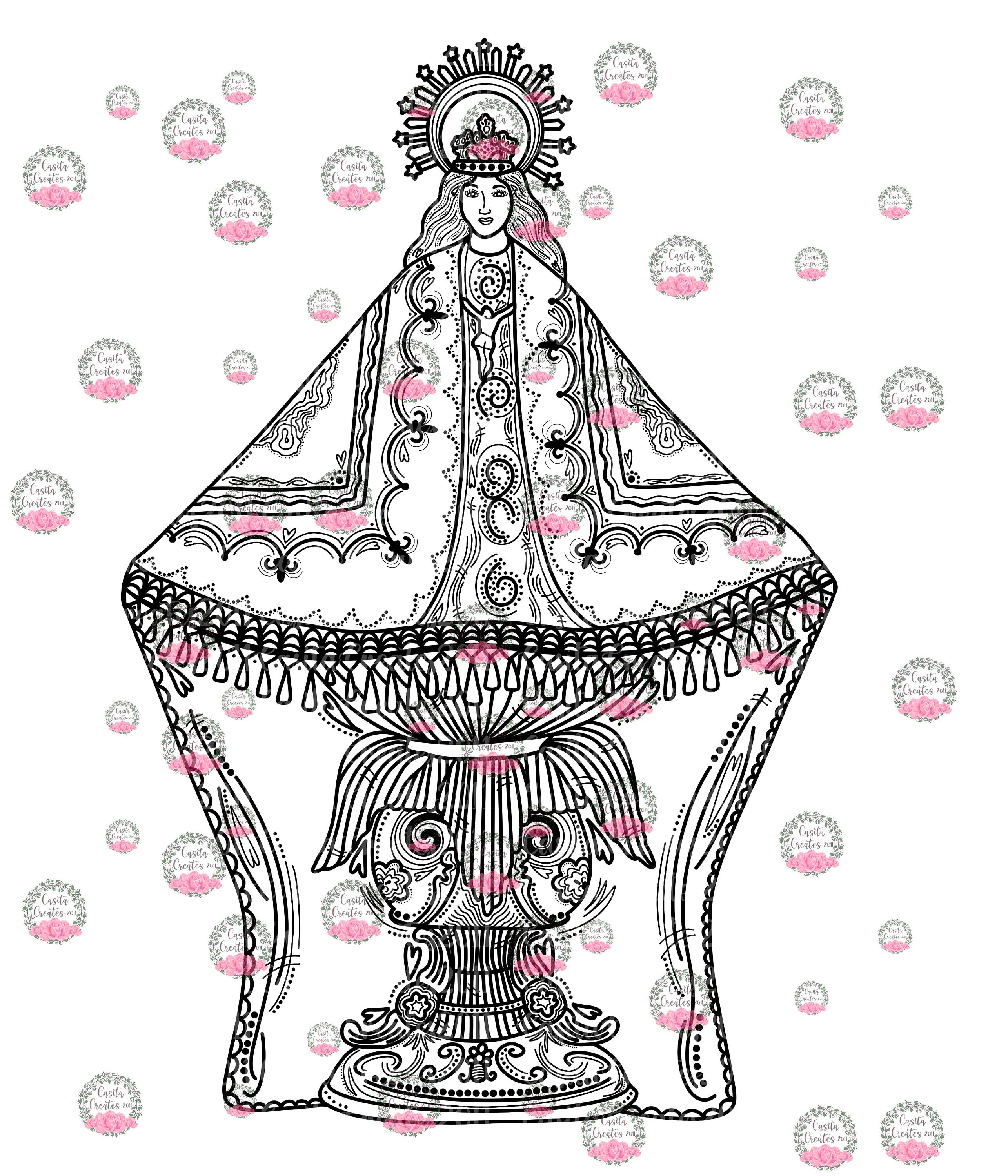 Virgen De Juquila PNG, Nuestra Senora Inmaculada Virgen De Juquila ...