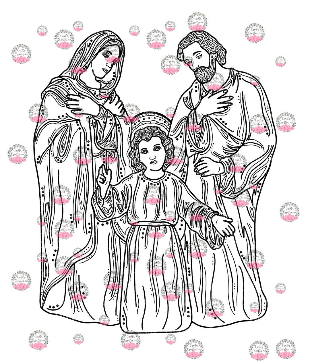 La Sagrada Familia, La Sagrada Familia PNG, the Holy Family, the Holy ...