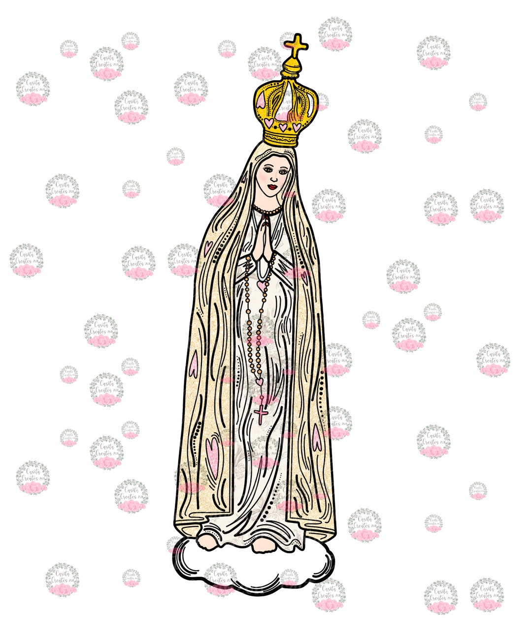 Our Lady of Fatima, Our Lady of Fatima PNG, Nuestra Señora De Fátima ...