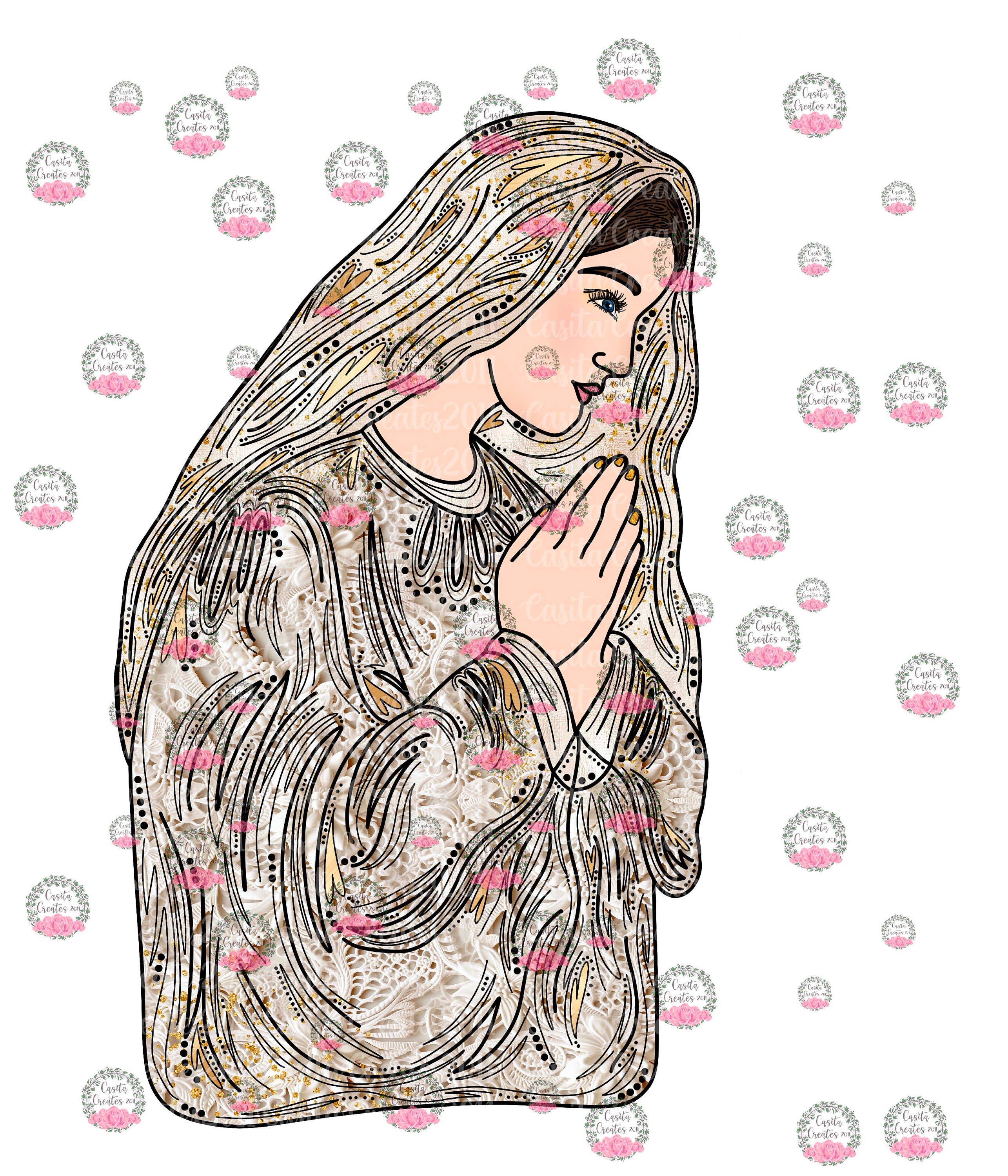 Nurse Prayer PNG, Oración De La Enfermera SVG, Enfermera, Prayer ...