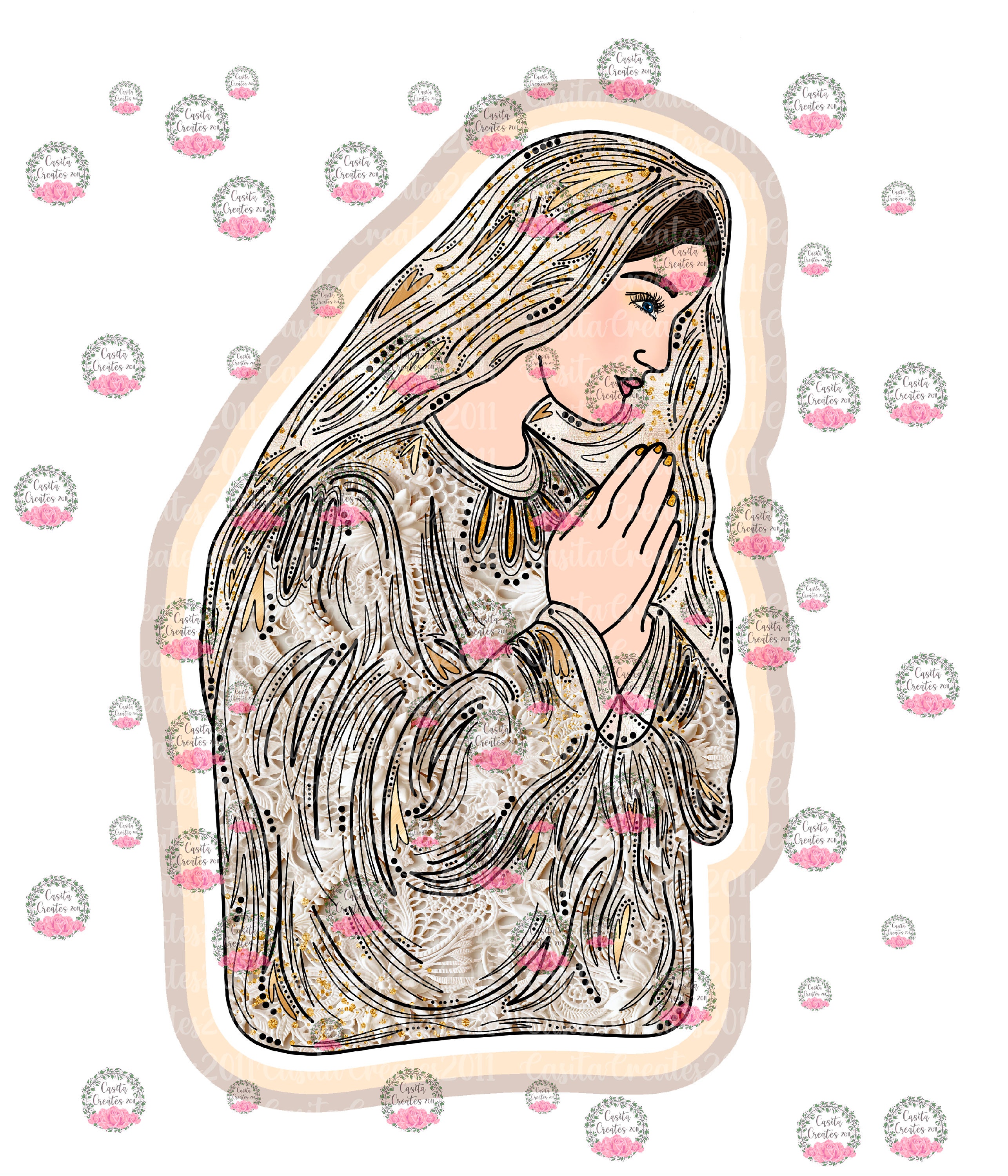 Nurse Prayer PNG, Oración De La Enfermera SVG, Enfermera, Prayer ...