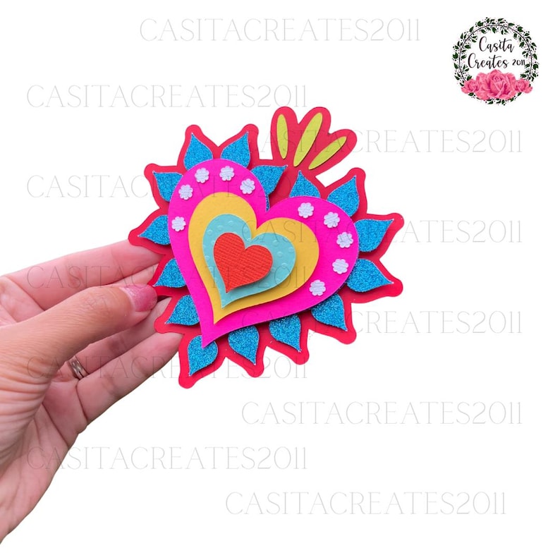 Milagro Corazon SVG, Sacred Heart SVG, Día De Los Muertos, Day of the ...