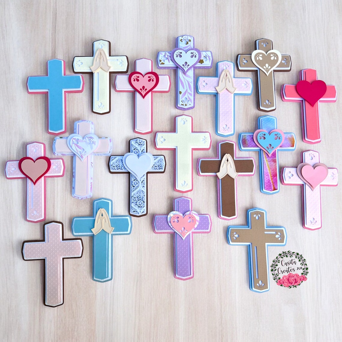 Cruz, Cross, Praying Hands Cross, Cruz De Manos En Oración, Bautizo ...