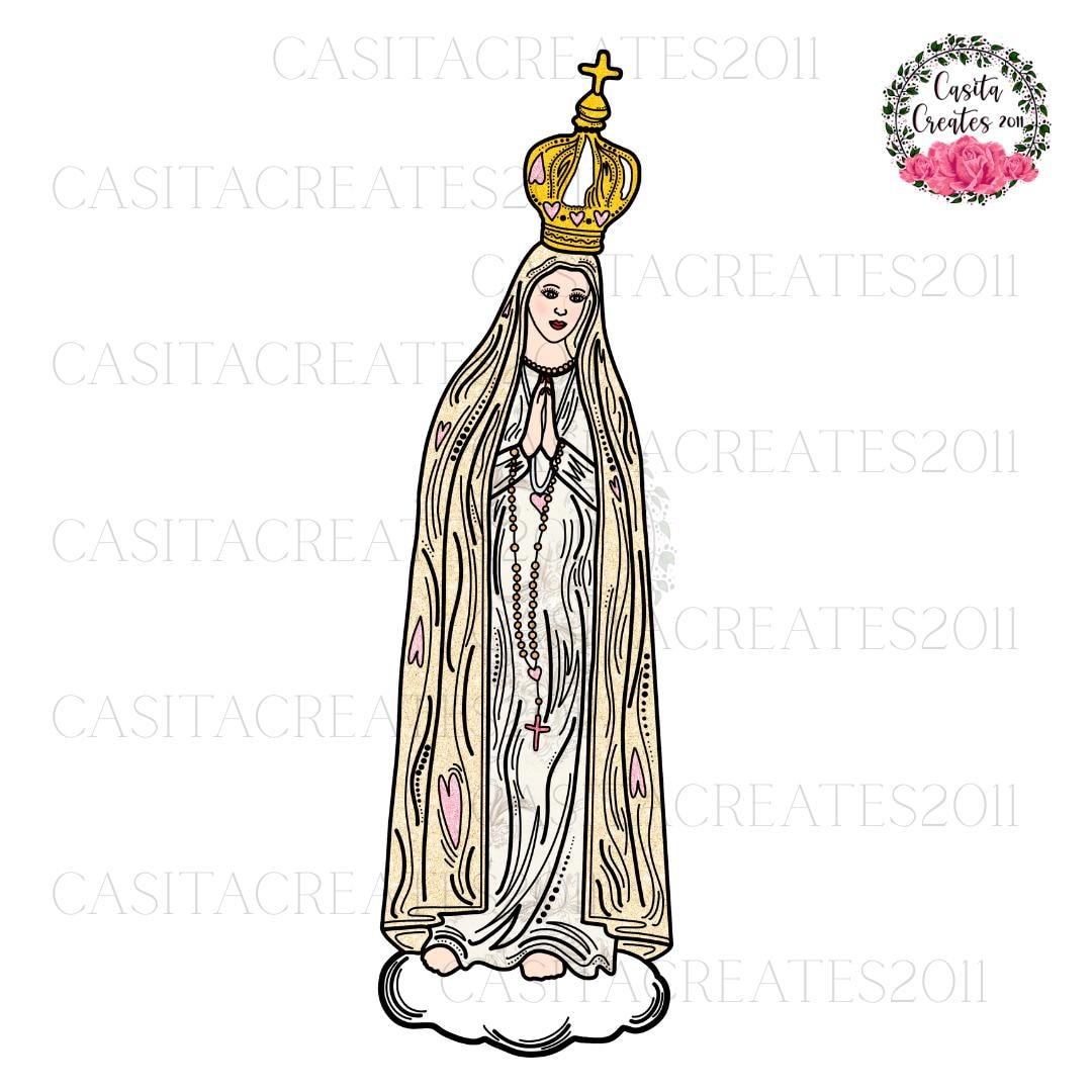 Our Lady of Fatima, Our Lady of Fatima PNG, Nuestra Señora De Fátima ...
