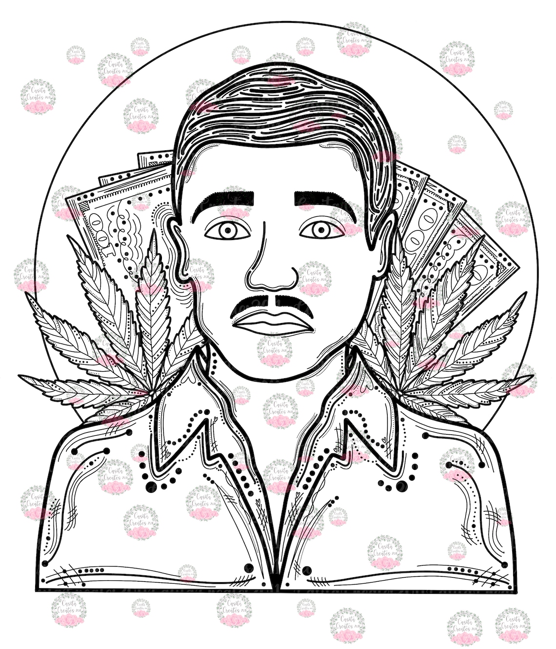 Jesús Malverde, Jesús Malverde PNG, Malverde Santo, the Generous Bandit ...