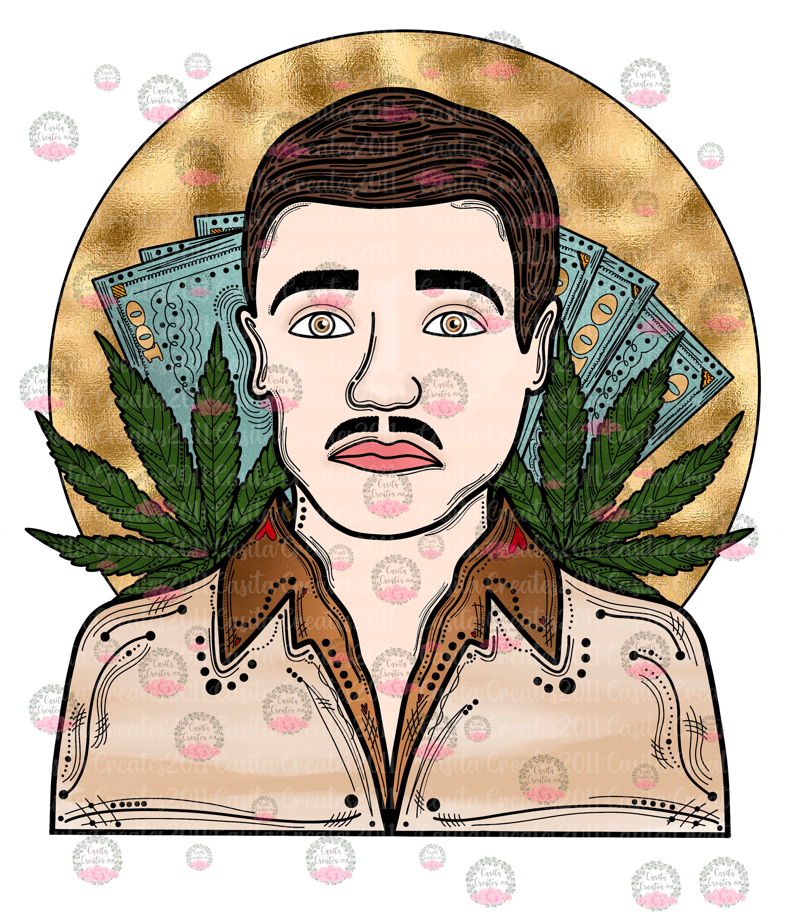 Jesús Malverde, Jesús Malverde PNG, Malverde Santo, the Generous Bandit ...