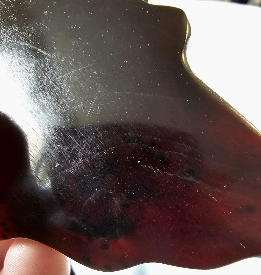 Sumatran Blue Amber Hand Carved Bat - Etsy