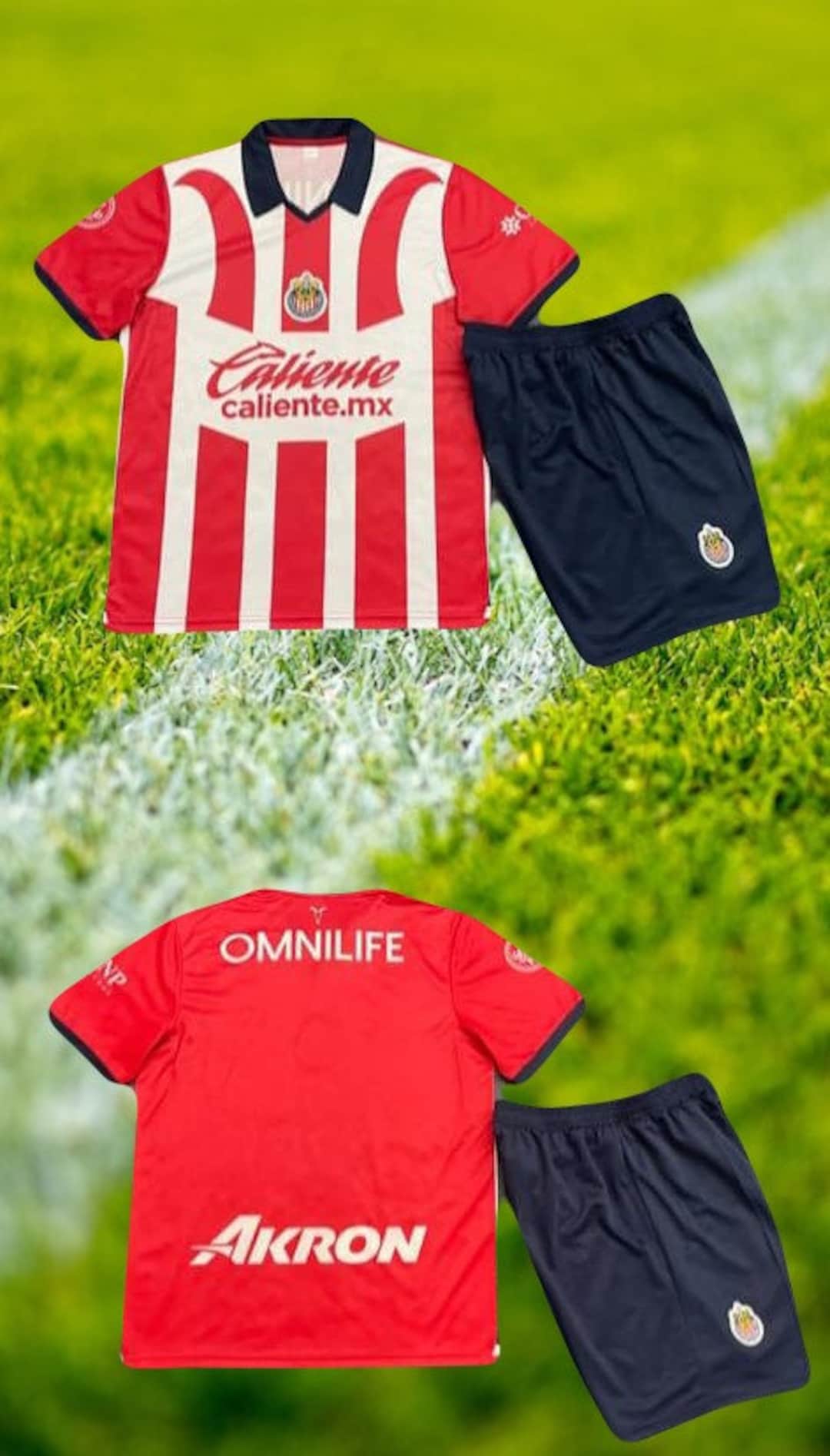 Chivas Adult Set / Uniforme Para Adultos Chivas Del Guadalajara ...
