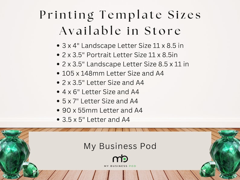Printing Template 2 X 3.5 Inch Portrait Print and Cut Canva Multi Page ...