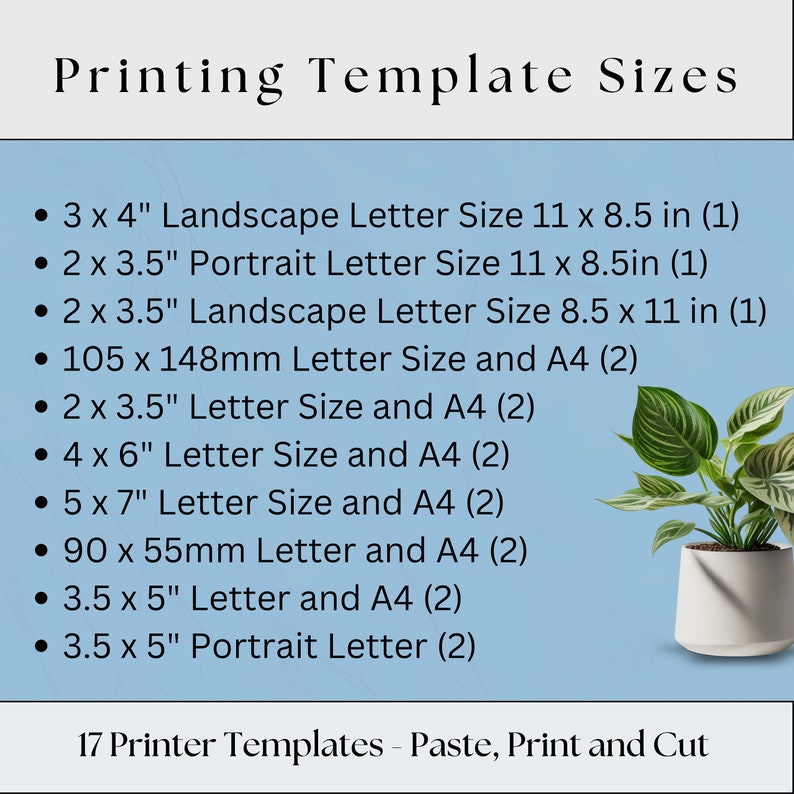 Printing Templates Print Ready Pro Pack Mega Value Bundle Multi Page ...