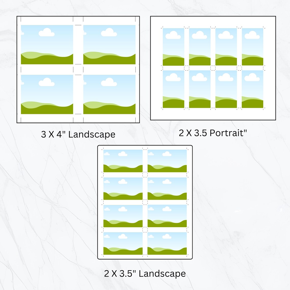 Printing Templates Print Ready Pro Pack Mega Value Bundle Multi Page ...