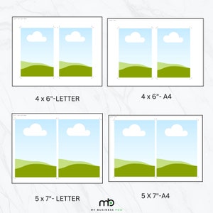 Printing Templates Print Ready Pro Pack Mega Value Bundle Multi Page ...