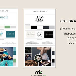 Branding Boards Mega Bundle, Logo Design, Brand Identity, Style ...
