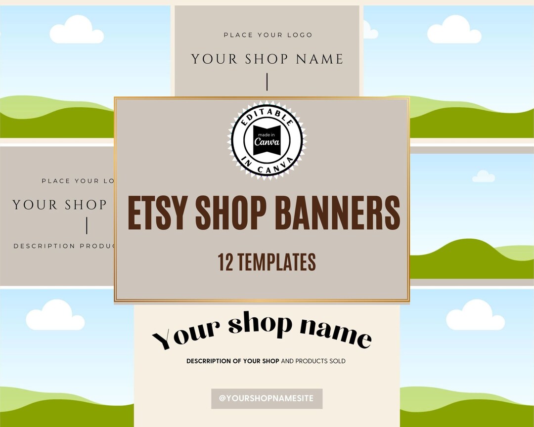 Etsy Shop Banner, Etsy Store Banner, Banner Display, Etsy Big Banner ...