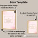 Book Template, Open Book Template, Canva Book and Open Book Template ...