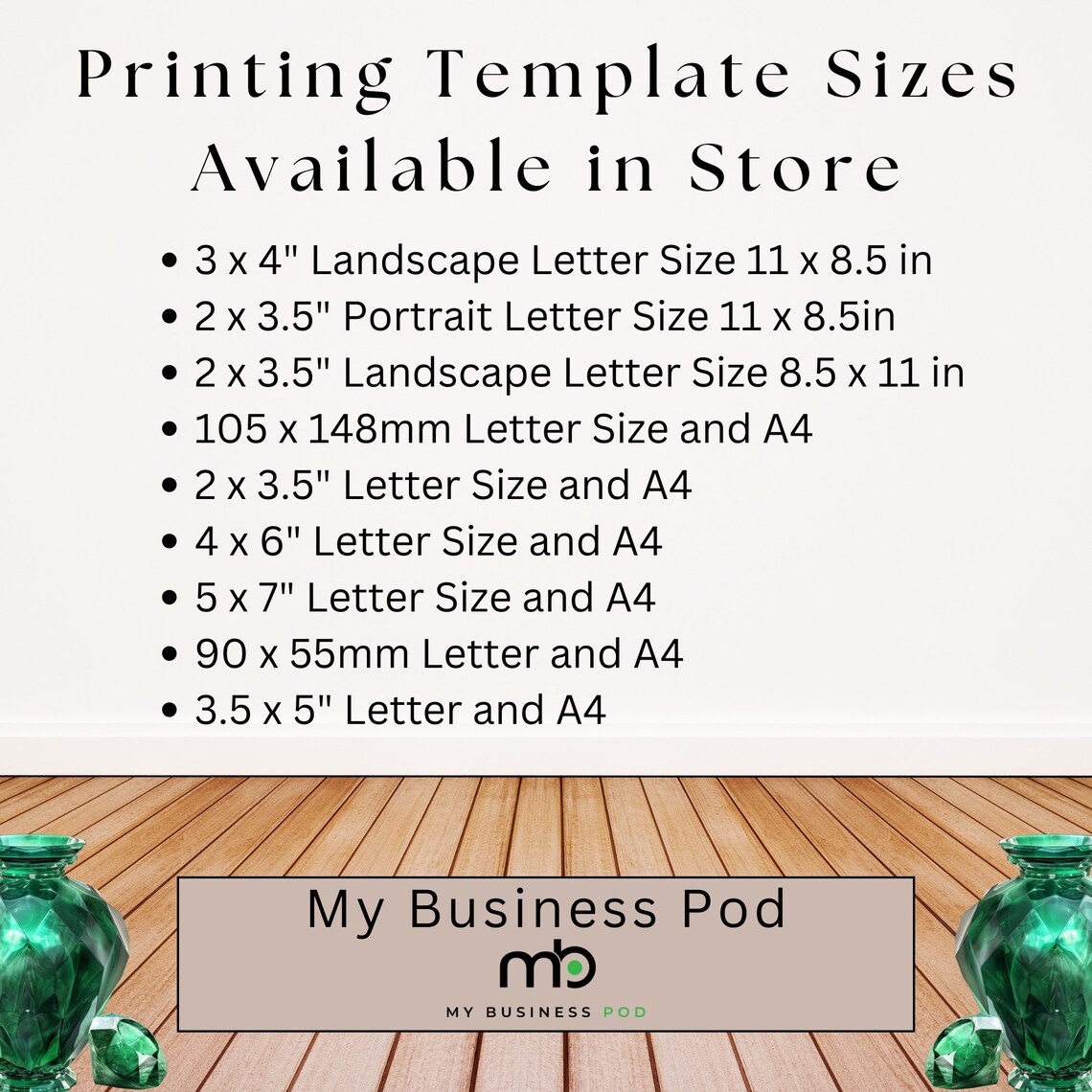 Printing Template 2 X 3.5 Inch Print and Cut Canva Multi Page Template ...