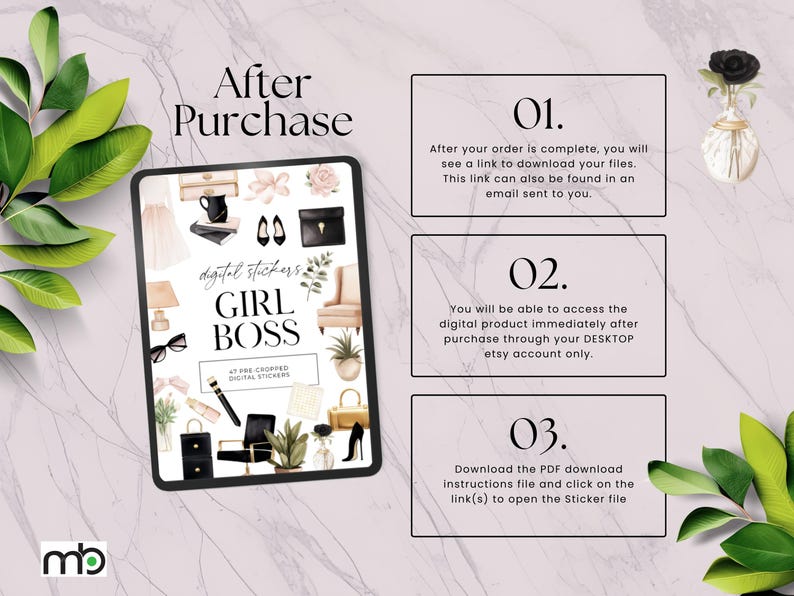 Girl Boss Digital Sticker Set, Png File, Career Clipart, Boss Lady ...