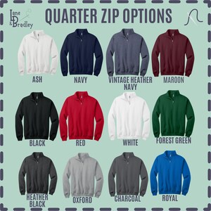 Custom Embroidered EMT Quarter Zip With Credential Acronym and ...