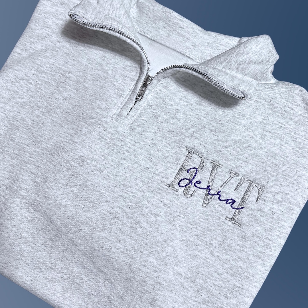 Personalized Vet Tech Quarter Zip With Name RVT Graduation Gift ...