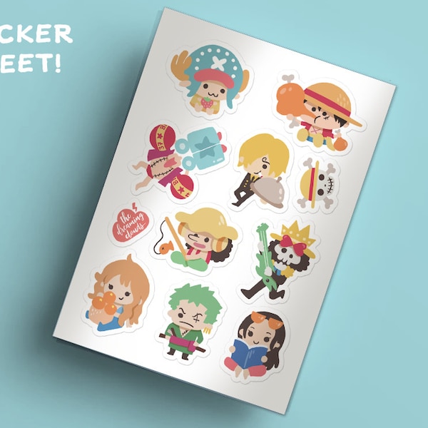 One Piece Sticker - Etsy