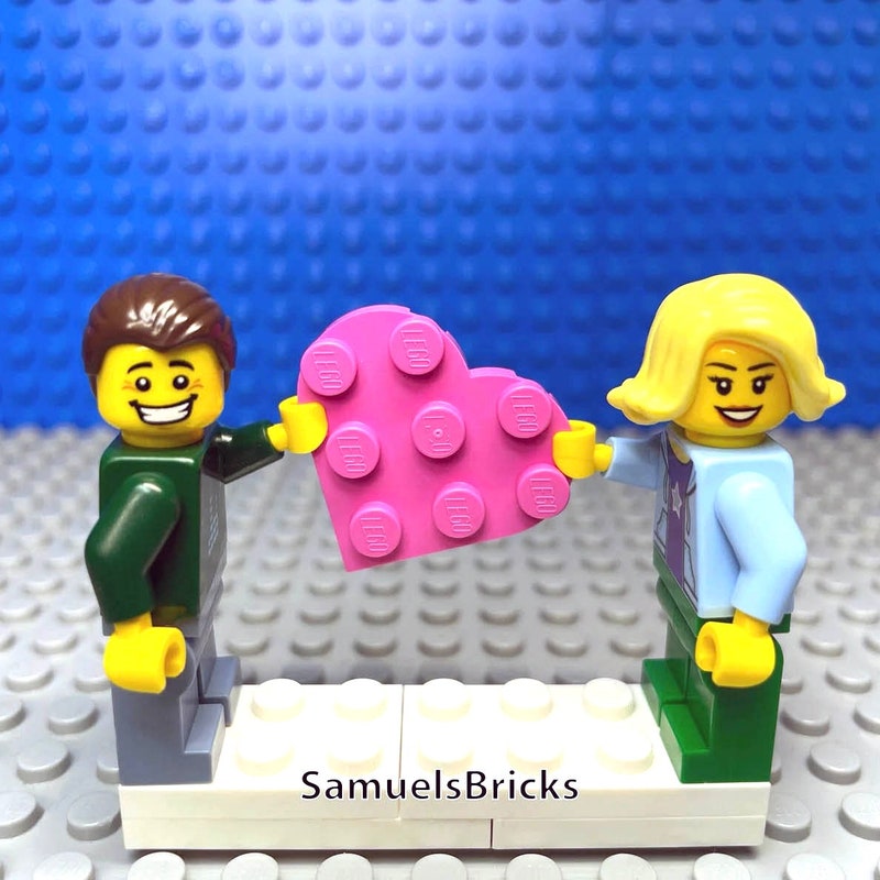 Custom Legos Couple - Etsy