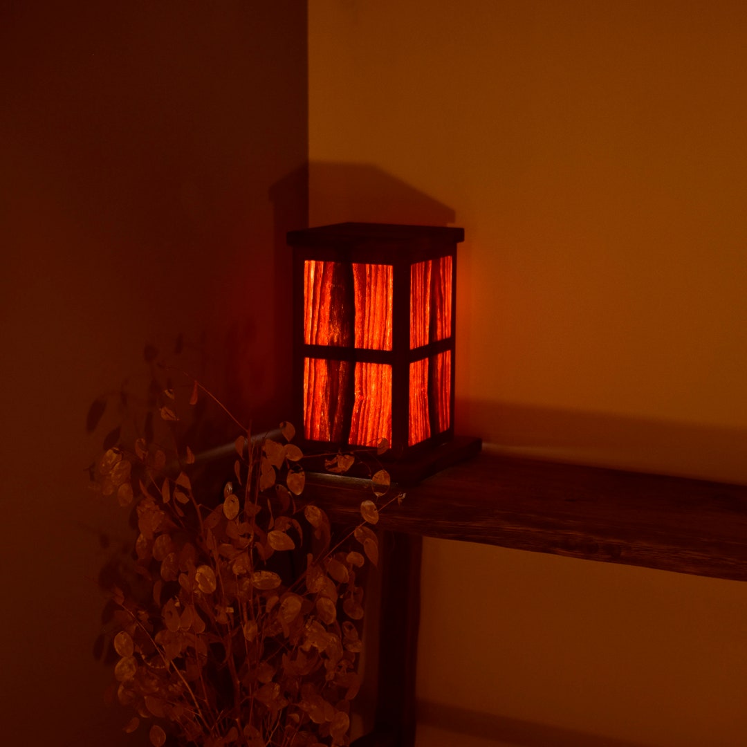 Wooden Night Light Bedside Home Decor Light Gift for Her - Etsy