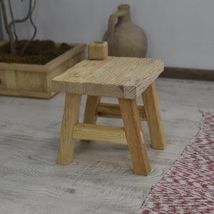 Wooden Coffee Table- Rustic Textured Wooden Coffee Table Vintage Style ...