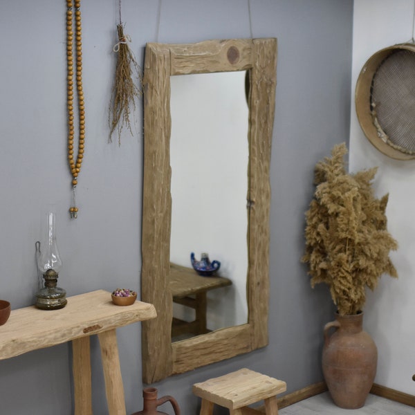 Large Farmhouse Mirror - Etsy