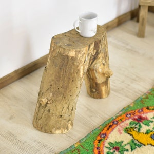 Wooden Meditation Bench-handmade Wooden Stool Farmhouse Furniture ...