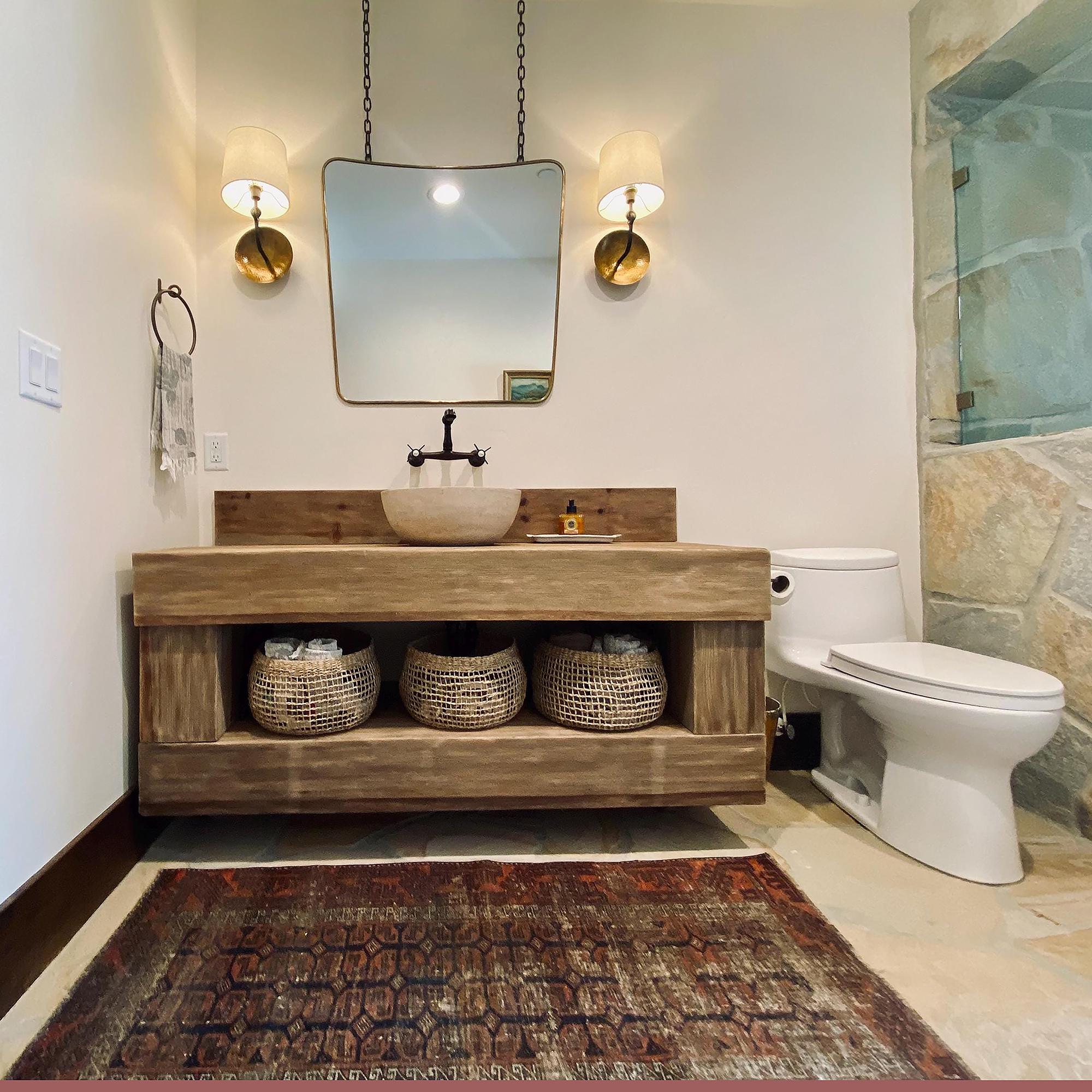 Rustic Bathroom Sink Ideas