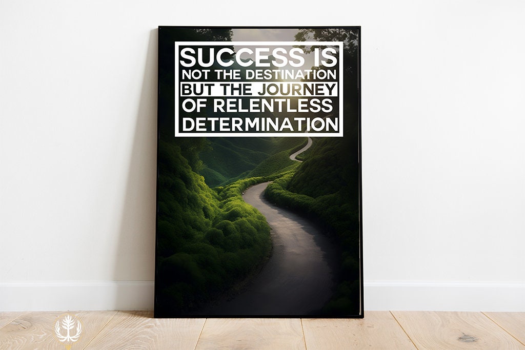 Journey To Success Poster