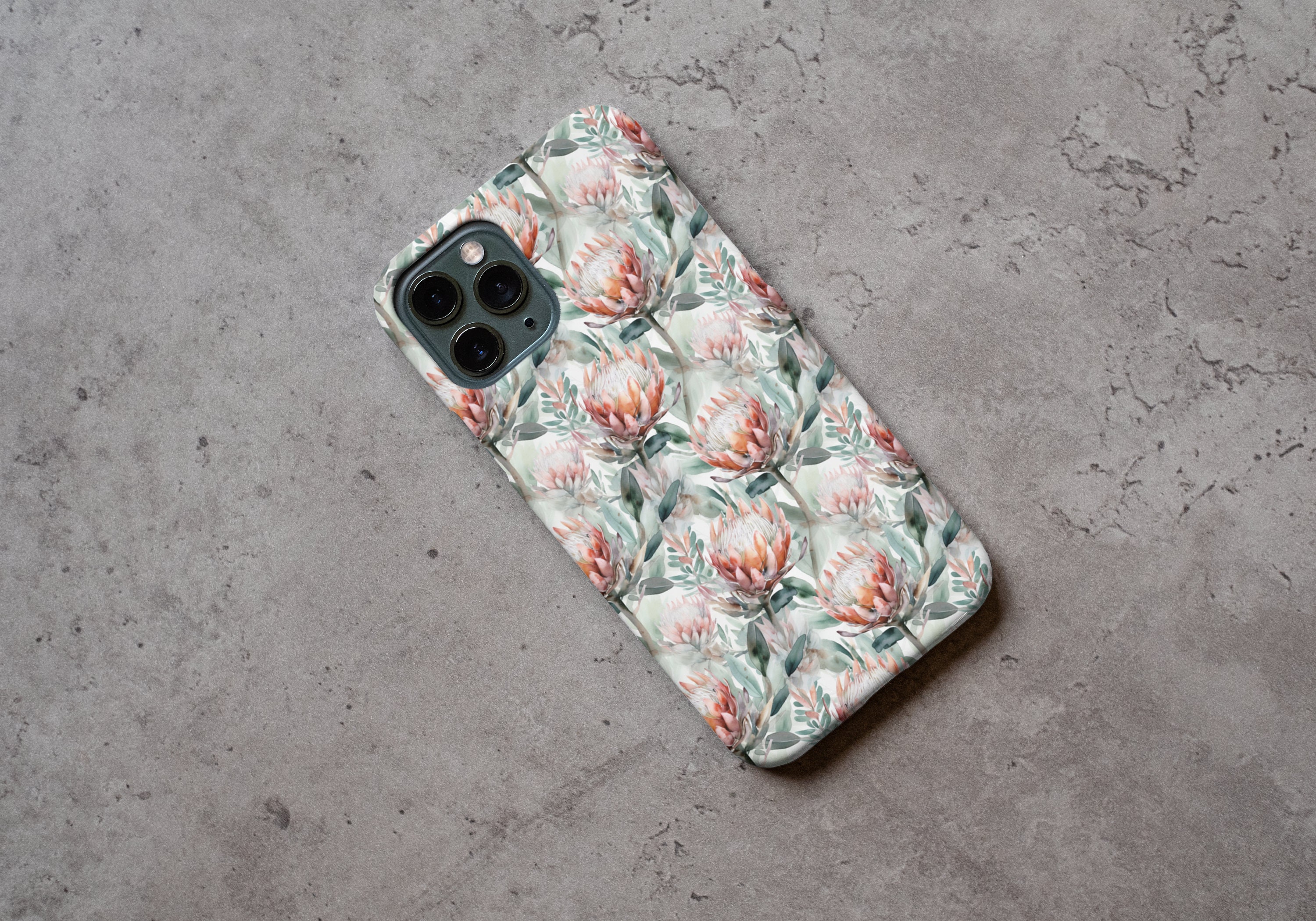 Watercolour Protea Seamless Pattern, Tile Digital Paper - PNG - Etsy