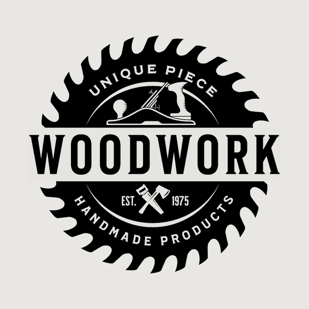 Logo Design - Woodwork and Carpentry Logo - Custom Logo - Business Logo ...