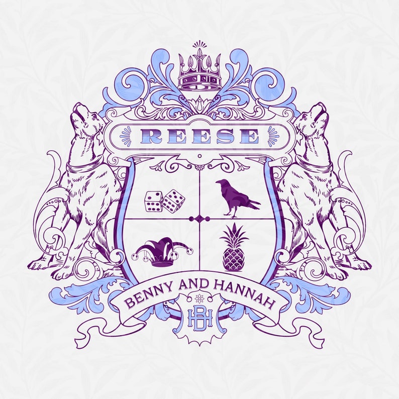 Personalized Family Crests - Coat of Arms, Wedding, New Home ...