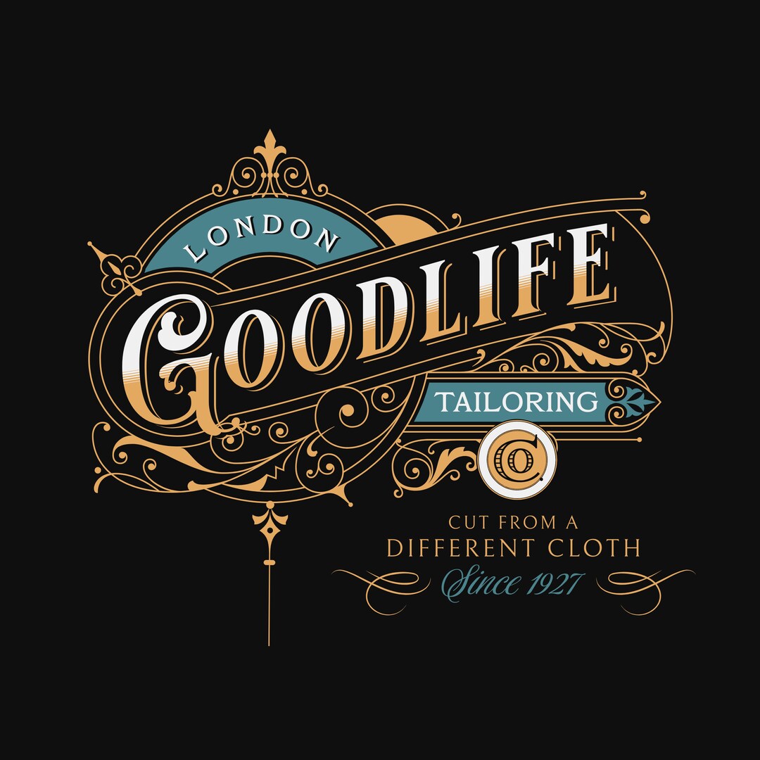 Victorian Logo - Boutique Logo - Vintage or Retro Logo - Professional Logo Designer - Etsy