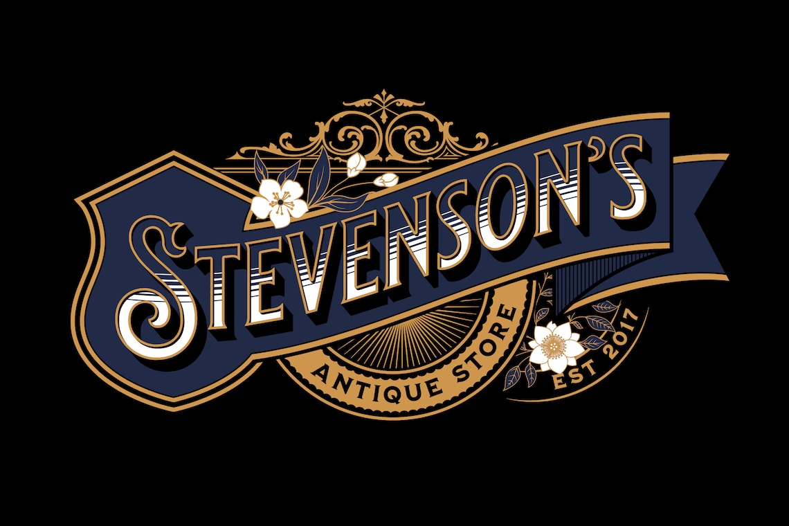 Custom Logo Victorian Logo Designer Business Logo Design Boutique Logo ...