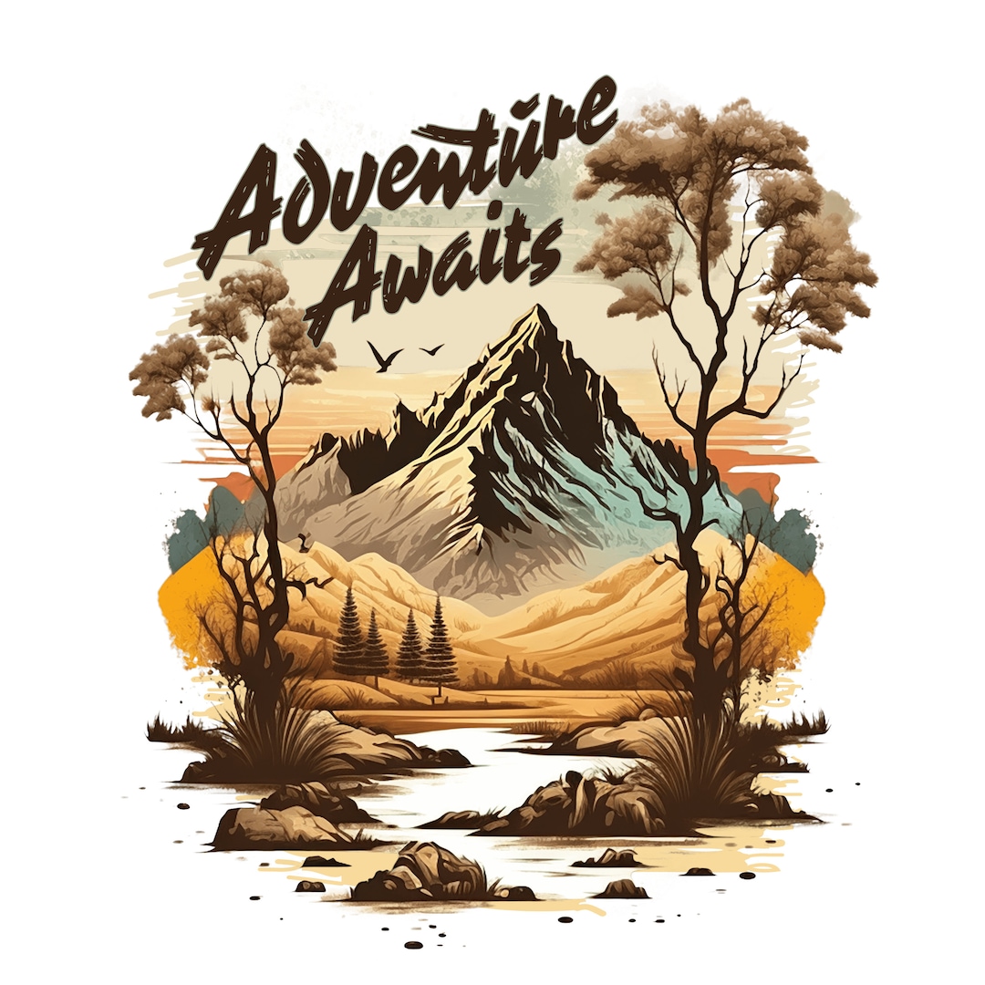 Adventure Awaits Png - Etsy