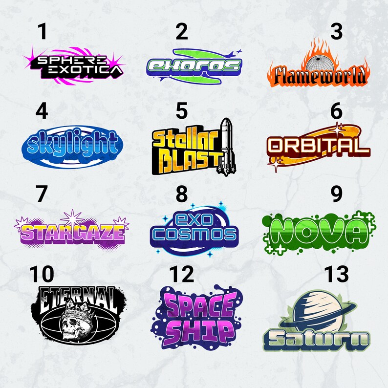 Custom Digital Y2K Logo , Y2K Custom Logo Design, Aesthetic Vector, - Etsy