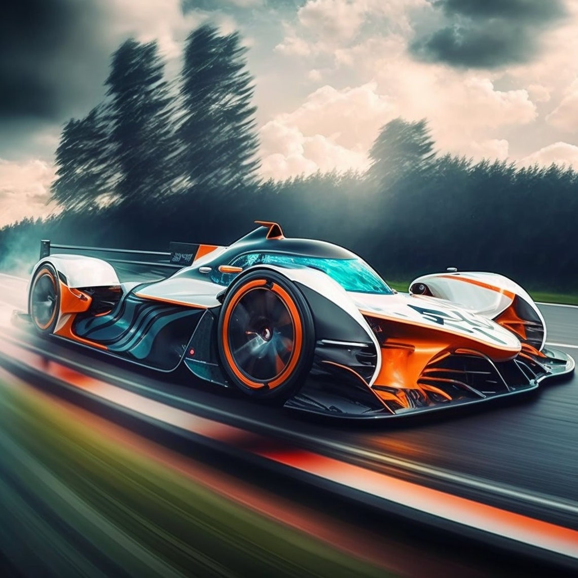 Concept Art, Race Car, Nurburgring, - Etsy Canada