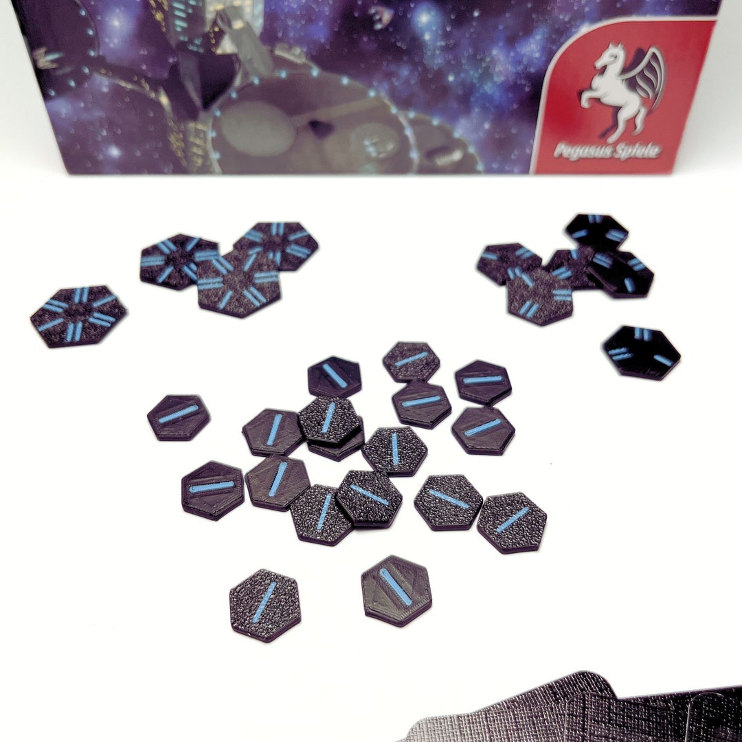 Redesign 3D Tokens for Race for the Galaxy Victory Points base Game - Etsy
