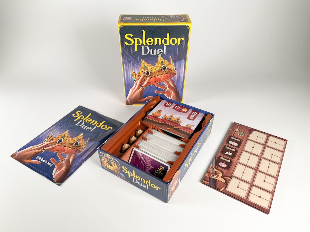 Redesign Insert for Splendor Duel - Etsy