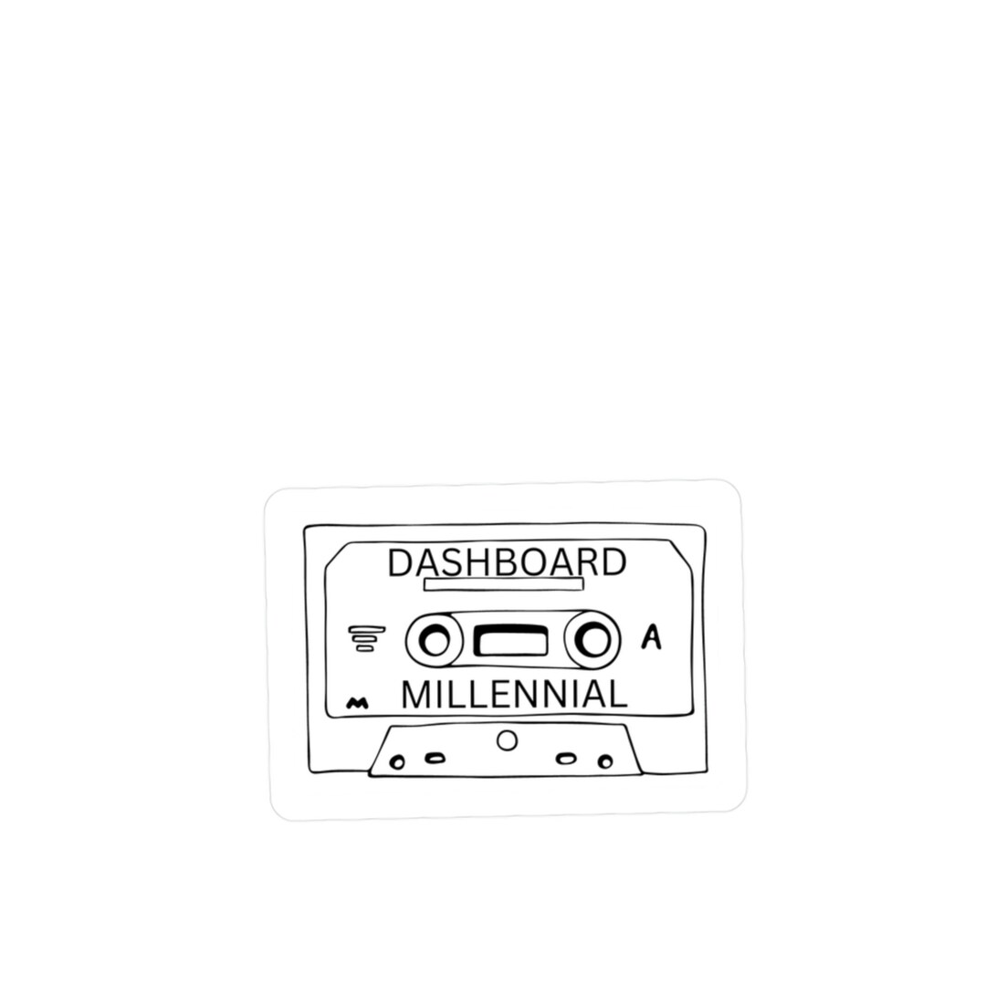 Dashboard Millennial Sticker - Etsy