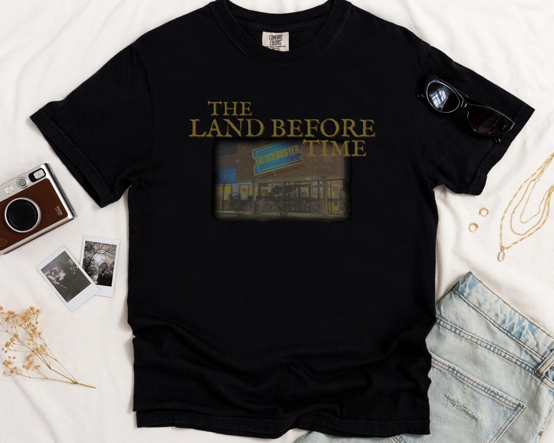 Nostalgic Land Before Time Blockbuster Shirt Millennial Nostalgia Shirt ...